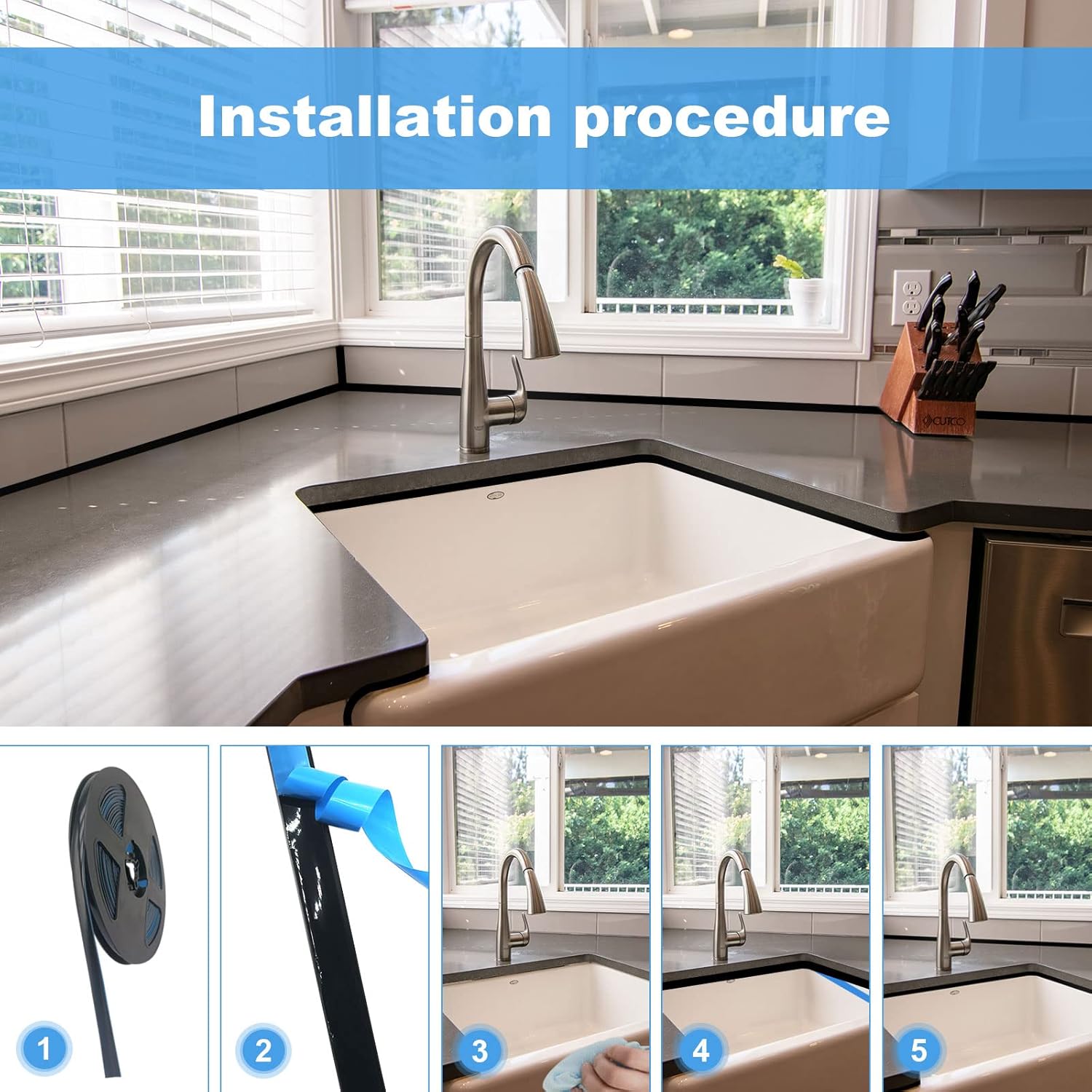 Tile Edging Strip - Peel and Stick – House of Mosaics